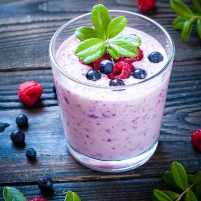 Berry Kefir Smoothie | Microgreens World