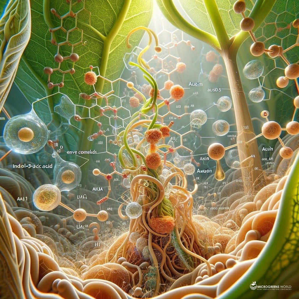 Auxin Biosynthesis, Metabolism, and Application in Microgreens Cultivation