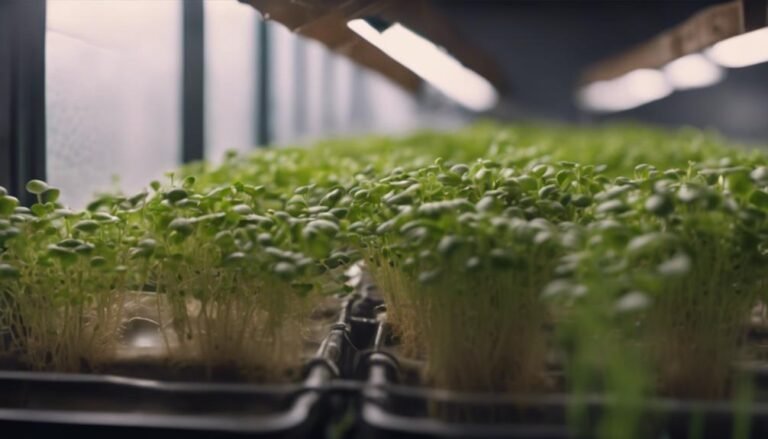 Innovative Irrigation Systems for Urban Microgreen Farms