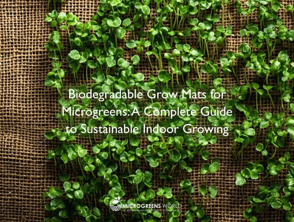 Biodegradable Grow Mats for Microgreens: A Complete Guide to ...